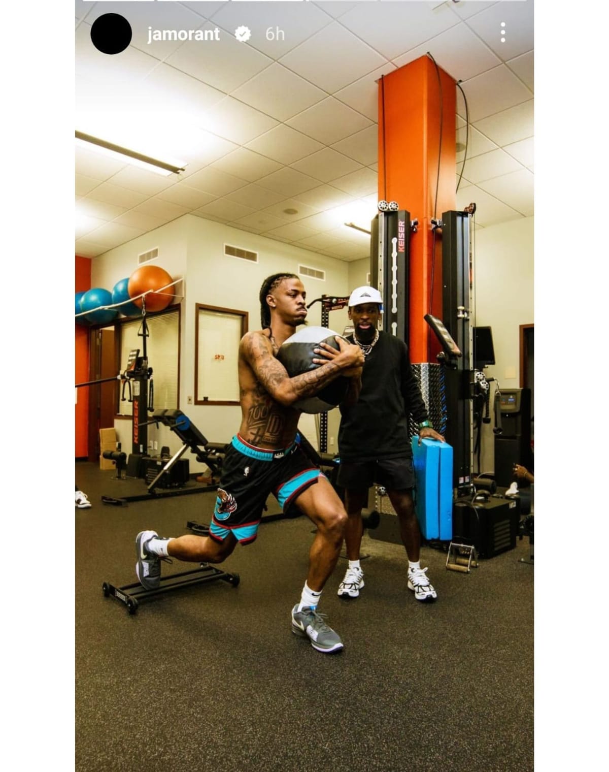 Memphis Grizzlies: In Photos: Ja Morant shows off his tattoos during ...