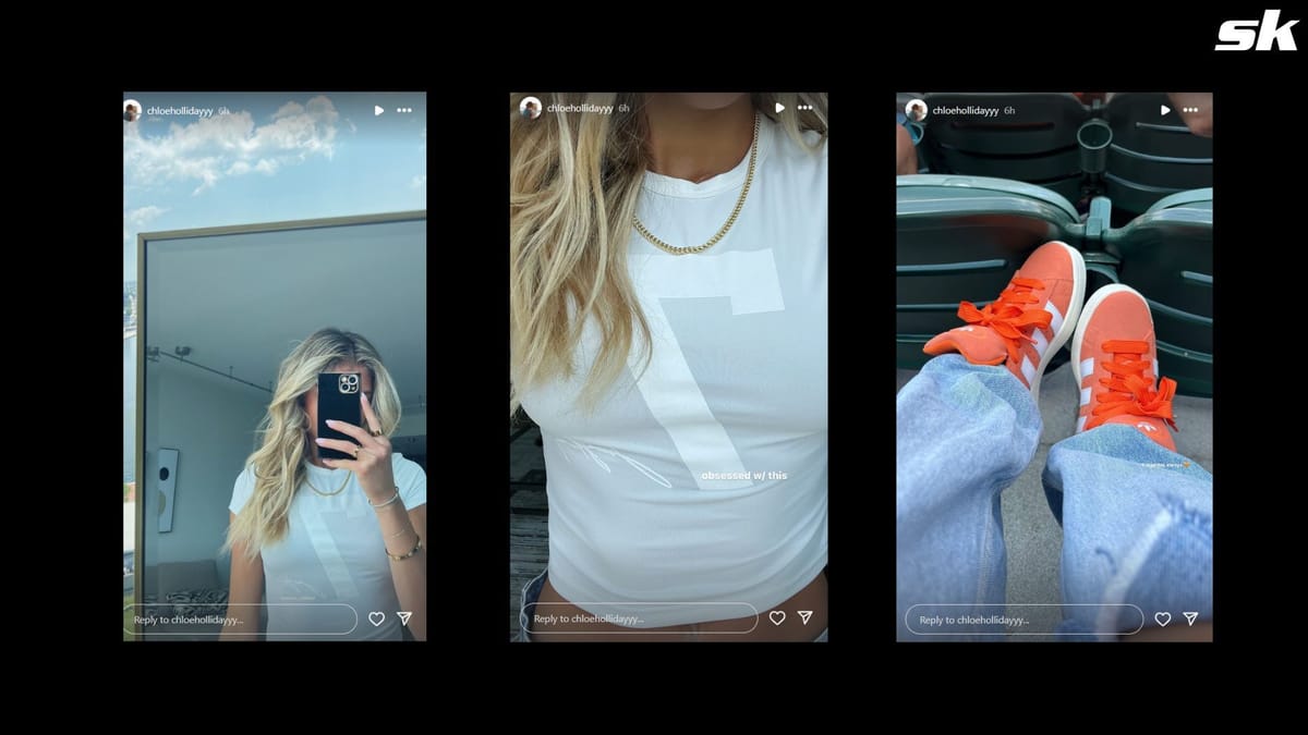 In Photos: Jackson Holliday's wife Chloe reps number #7 & team-colored ...