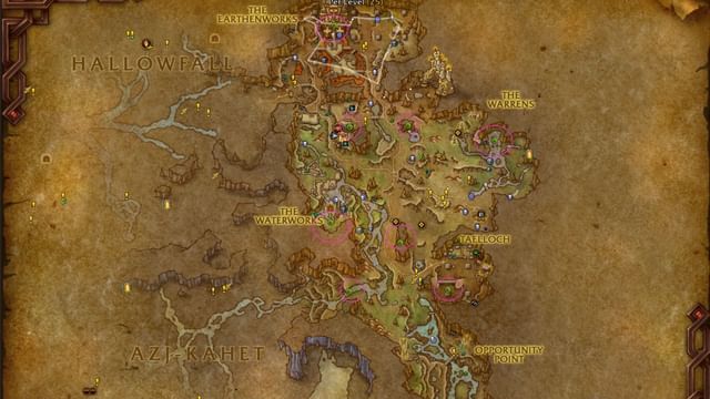All Skyriding Glyph locations in WoW The War Within