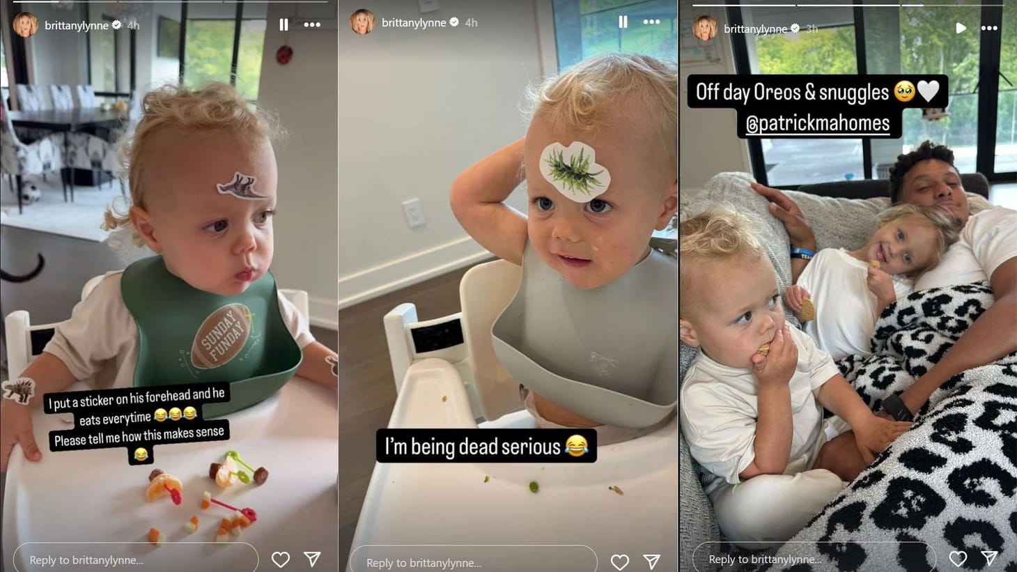 Patrick Mahomes' wife Brittany shares cuddle-filled health update about ...