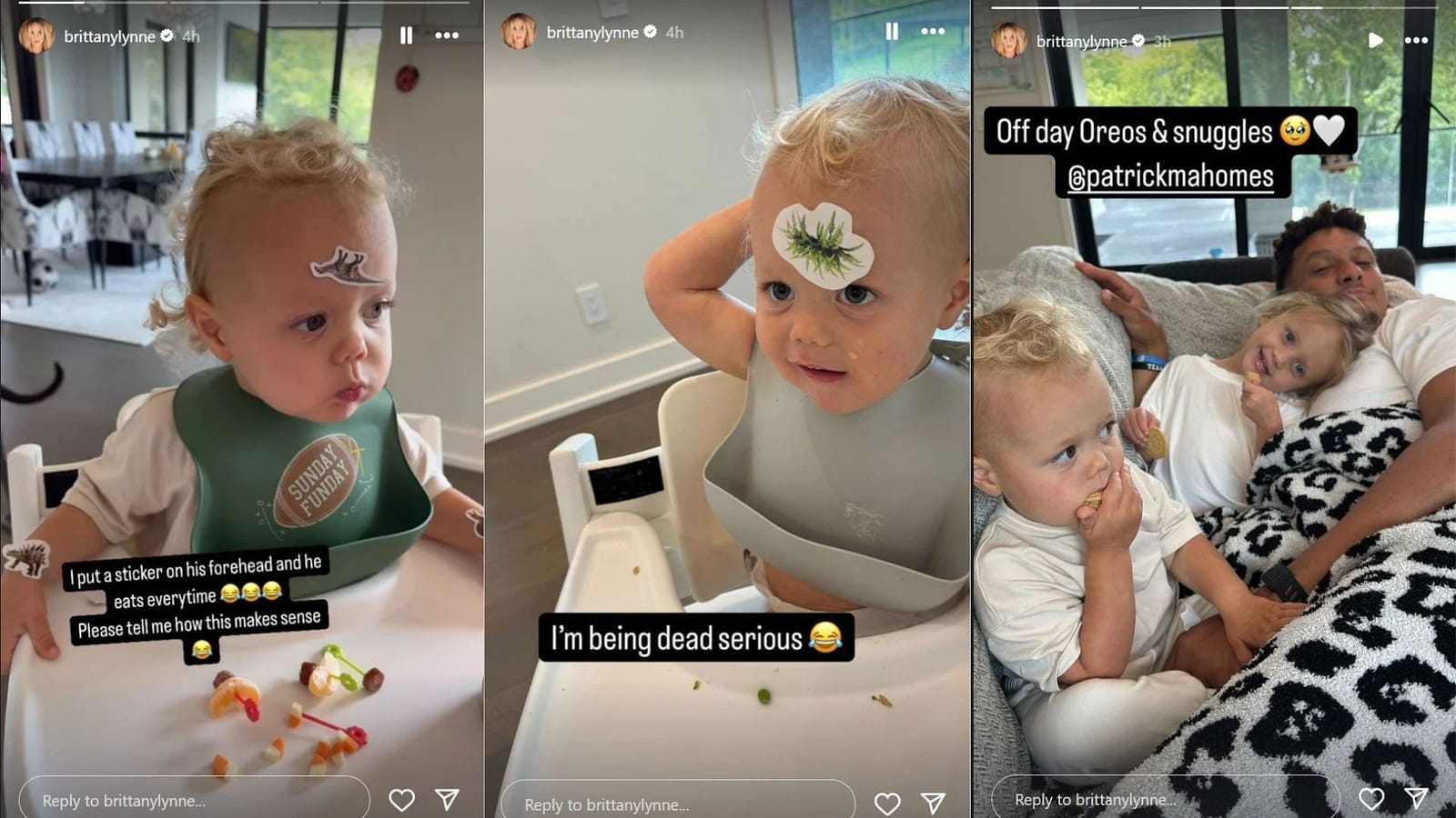 Patrick Mahomes' wife Brittany shares cuddle-filled health update about ...