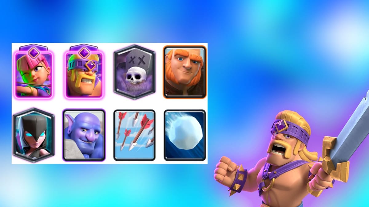 Clash Royale: Best Barbarians Evolution decks in Clash Royale