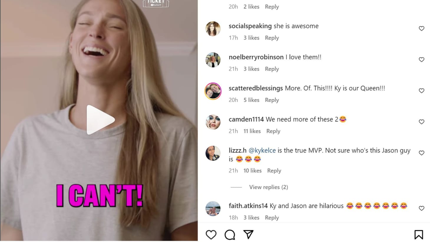 NFL fans hype Kylie and Jason Kelce's viral Sunday Ticket commercial ...