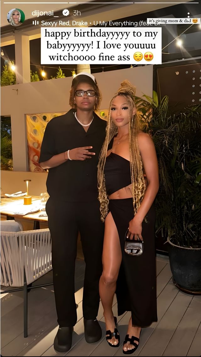 "Love you witchooo fine a*s": Dijonai Carrington shares gushing ...