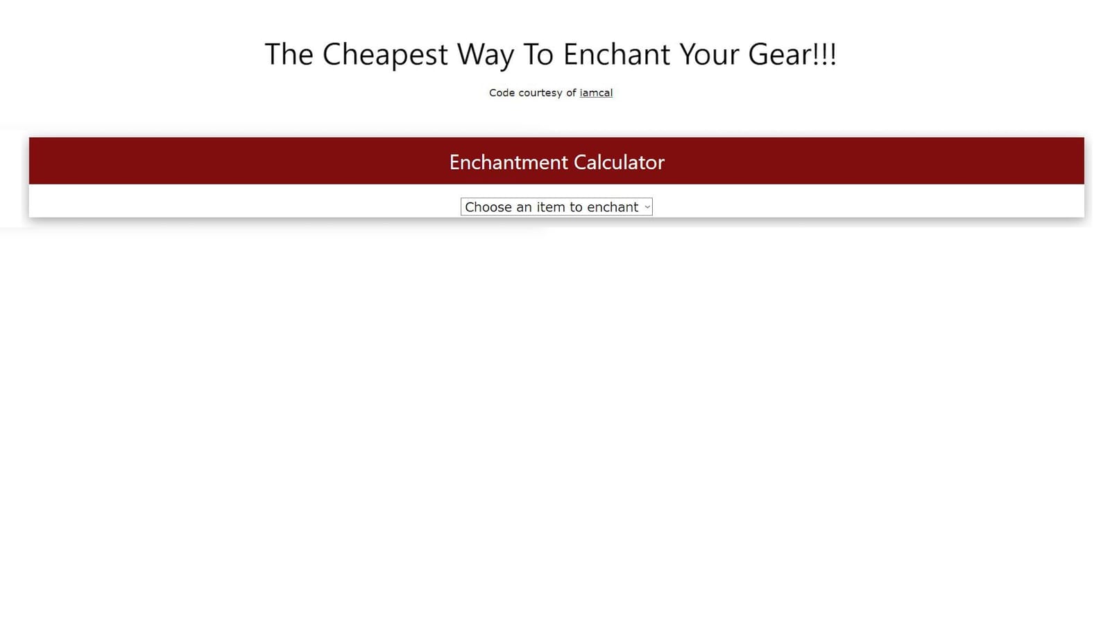 How to use Minecraft enchant calculator