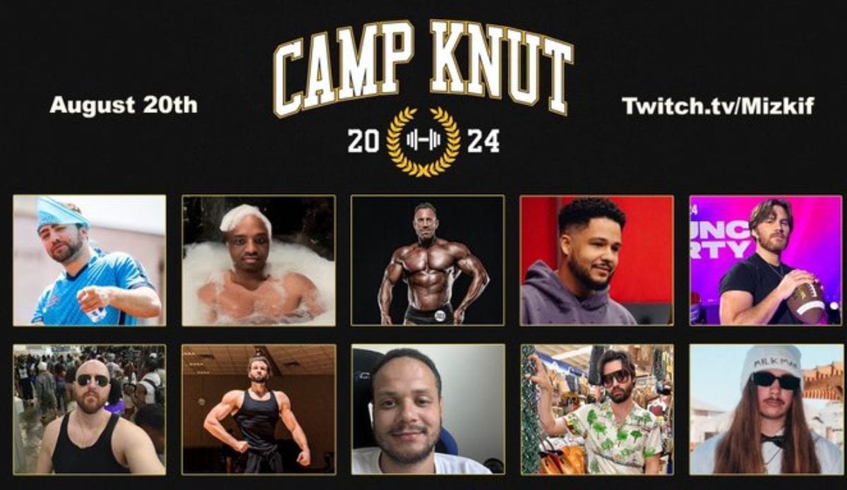 Tectone says Mizkif would injure himself at Camp Knut 2024 because his "viewership has been down ...