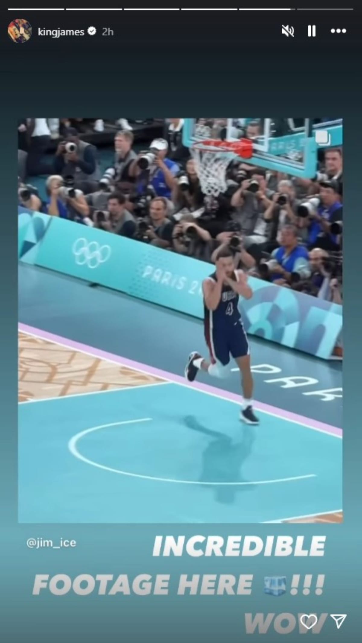 LeBron James raves over Steph Curry's iconic 'night night' shot against ...