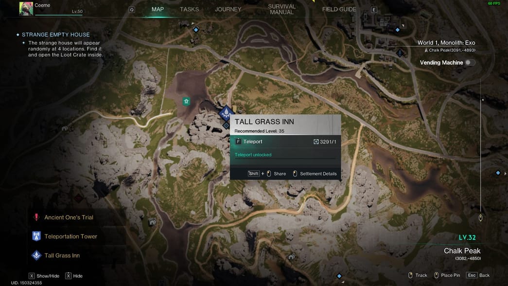 Complete Once Human fish list (1.1)