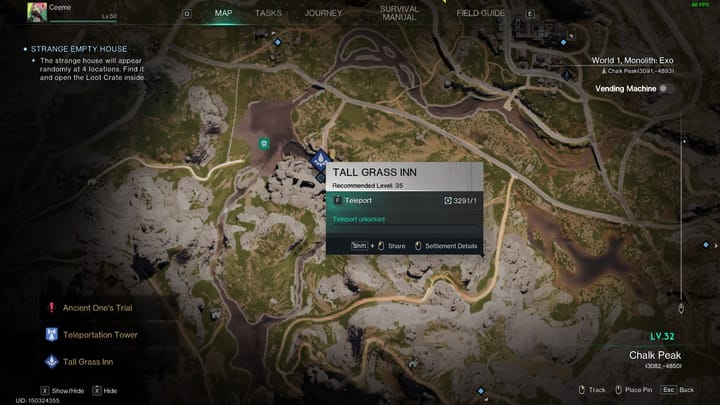 Complete Once Human fish list (1.1)