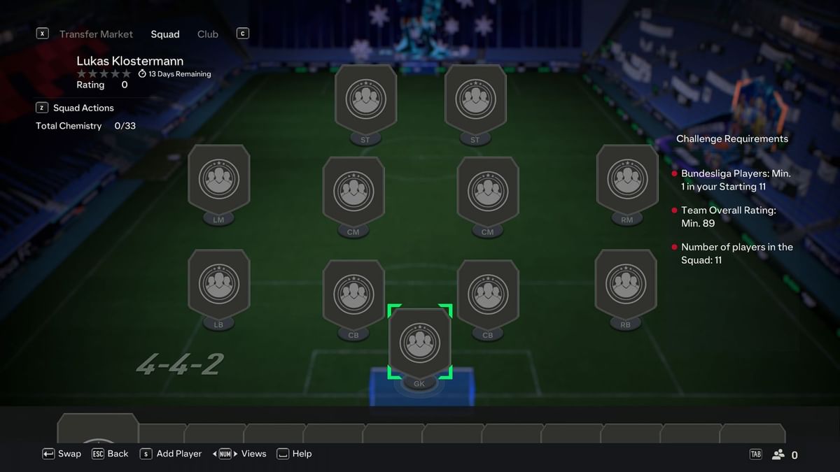 EA FC 24 Lukas Klostermann FUTTIES SBC: All tasks and cheapest solutions