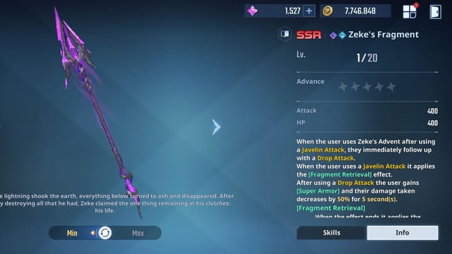 Solo Leveling Arise Zeke’s Fragment weapon guide: How to get, stats ...