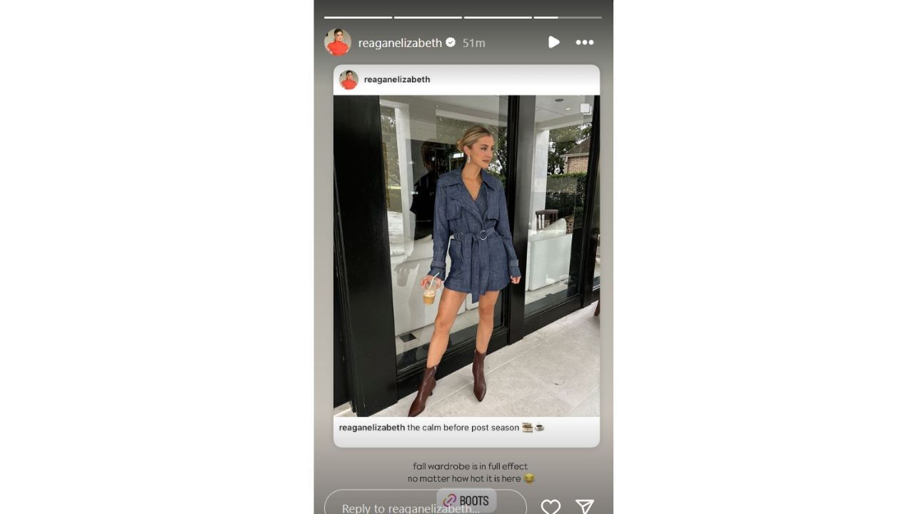 In Photos: Alex Bregman's wife Reagan shows off her "fall wardrobe in ...