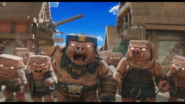 Minecraft movie: How the live-action blends mod features with Minecraft ...