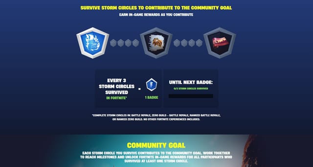 How to get free rewards in the Fortnite Community Goal Event
