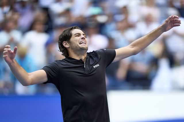 “The reason why I work so hard” - Taylor Fritz fights back tears as he ...