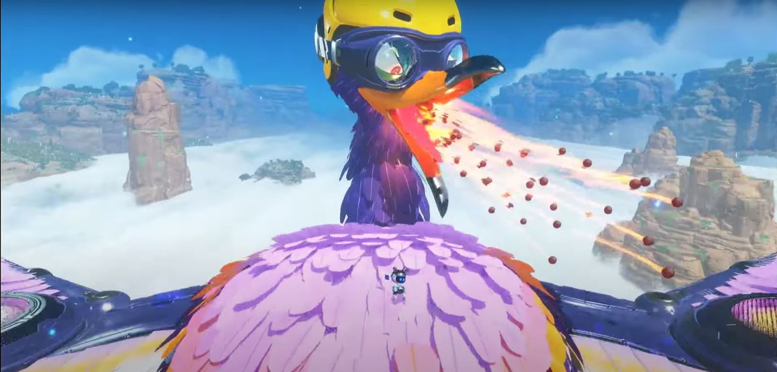 All bosses in Astro Bot