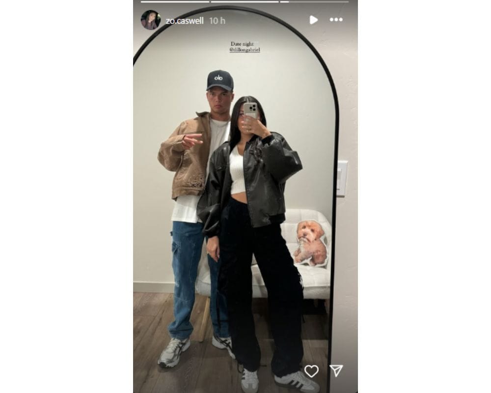 Zo Caswell: PHOTO: Oregon QB Dillon Gabriel and fiancée don dashing ...