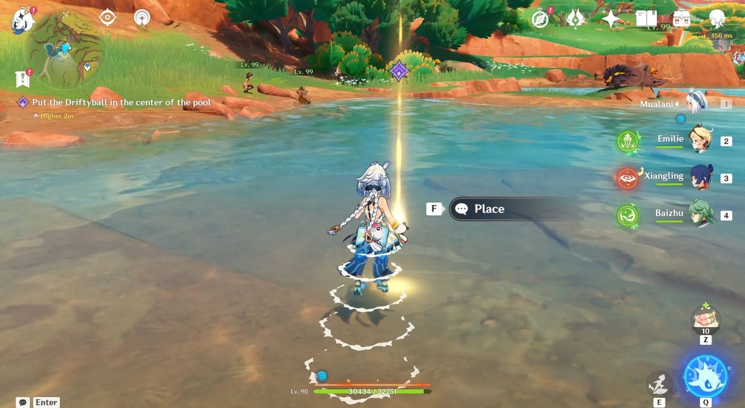 Genshin Impact Tending to a Tepetlisaurus commission and hidden ...