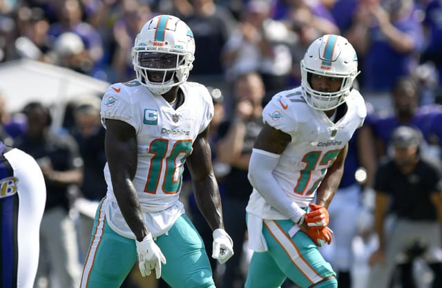 Dolphins WRs fantasy outlook: Should you start Tyreek Hill or Jaylen Waddle in Week 2 vs Bills?
