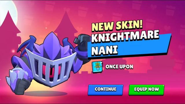 Brawl Stars Knightmare Nani skin: Cost, design, and more