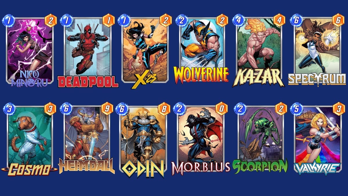 5 best Marvel Snap Nico Minoru decks
