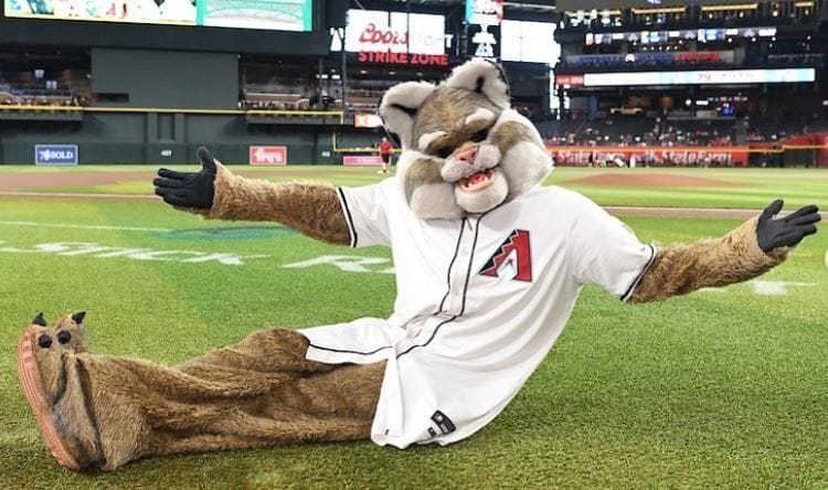 Arizona Diamondbacks Mascot - D. Baxter the Bobcat's History, Funny ...