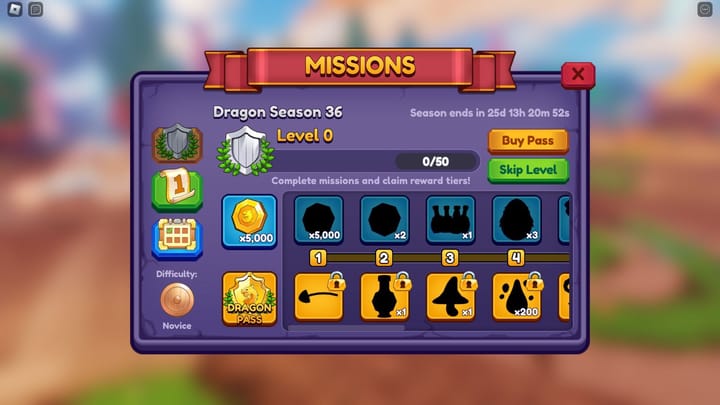 Dragon Adventures Season 36 - Dragon Pass, all rewards, and more
