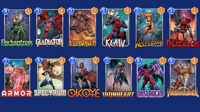 5 best Marvel Snap Gladiator decks