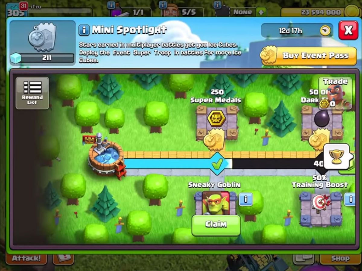 Clash of Clans Mini Spotlight event: Details, how to progress, and more
