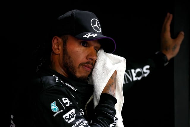 "From that moment I'm frustrated" - Lewis Hamilton explains his ...