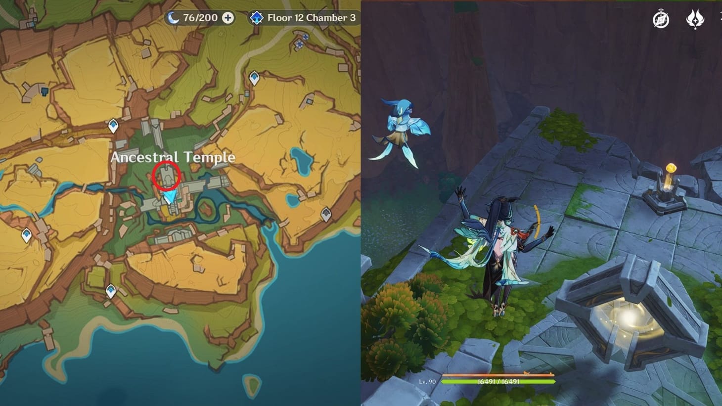 Genshin Impact Natlan Relay Ball puzzle locations