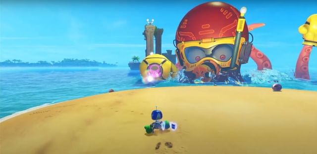 All bosses in Astro Bot