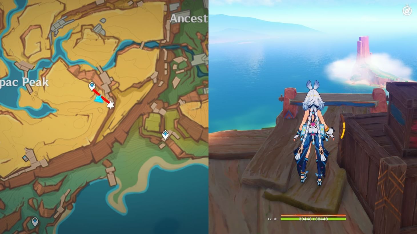 Genshin Impact Ancestral Temple Pyroculus locations