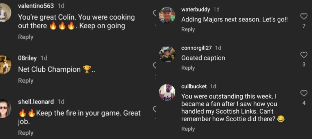 “Goated caption”, “Caption of the year” – Fans react to Collin Morikawa ...