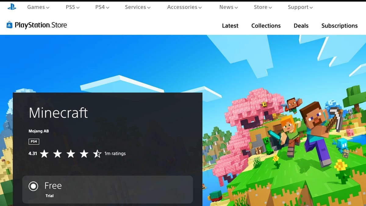 Minecraft for PS5 gets a release date