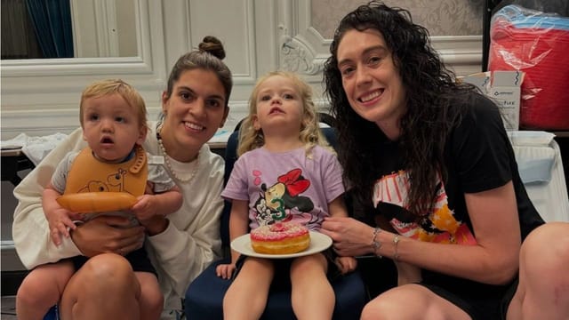 Breanna Stewart delivers 1-word message to wife Marta Xargay's excited ...