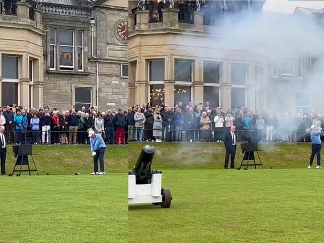 WATCH: St. Andrews welcome new Captain of The Royal and Ancient Golf ...