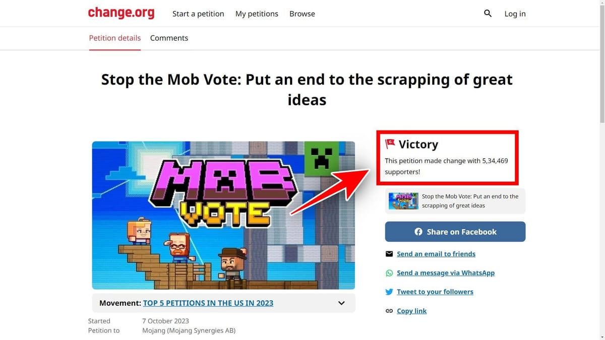 Why Minecraft cancelled the Mob Vote? Reasons explored