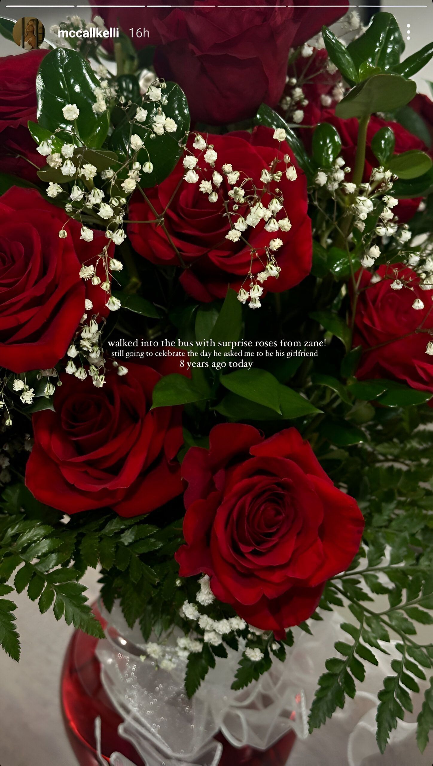 "Walked into the bus with surprise roses" - Zane Smith's romantic ...