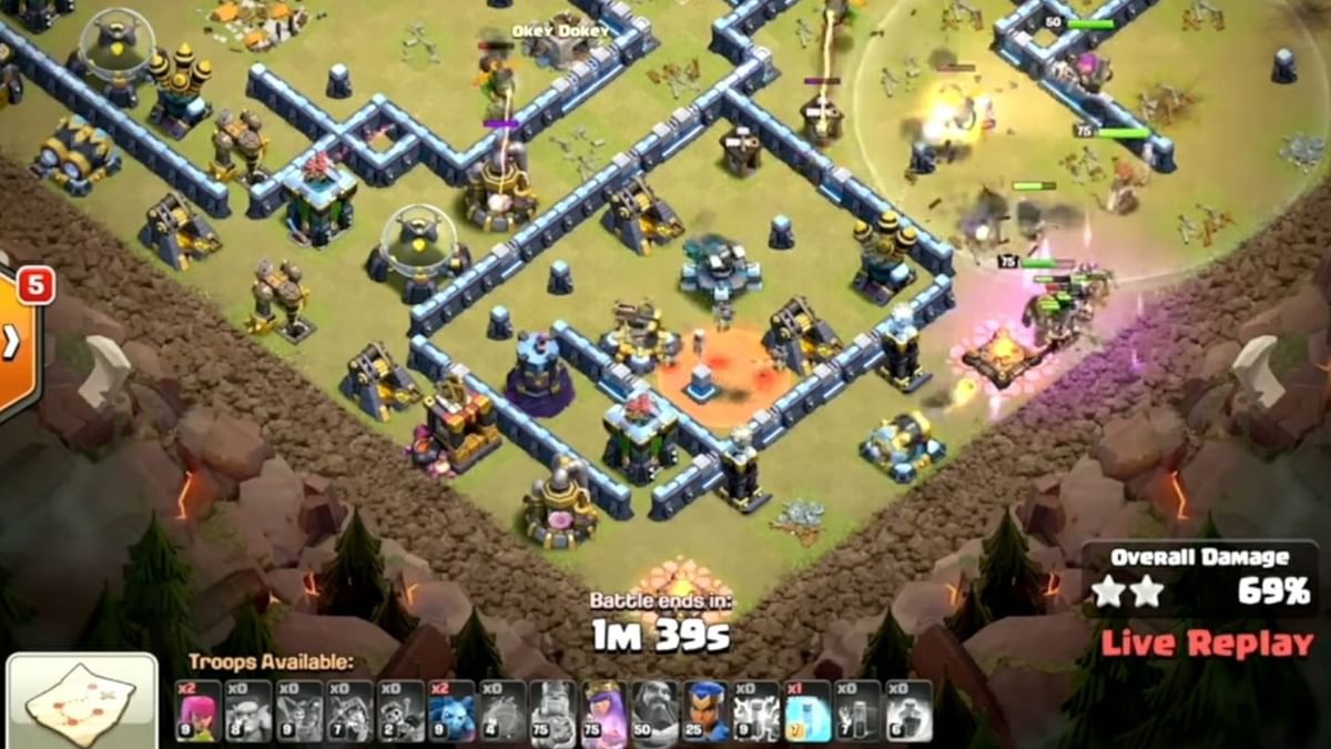 Clash of Clans: Clash of Clans Town Hall 13 Inferno DragLoon attack ...