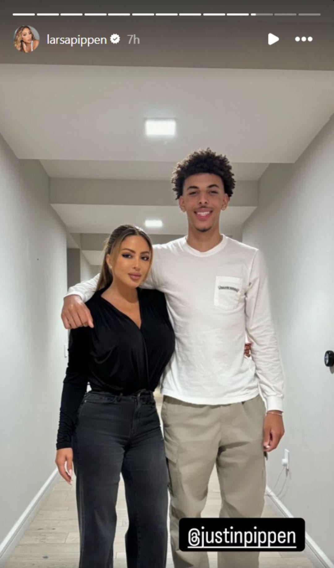 PHOTO: Larsa Pippen shares adorable picture with Scotty Pippen Jr. on ...