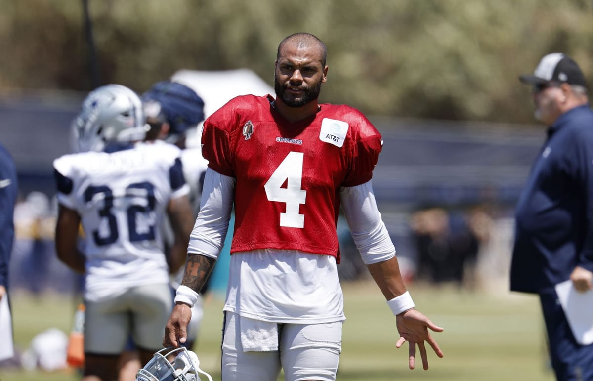 What is Dak Prescott’s 40-time record?