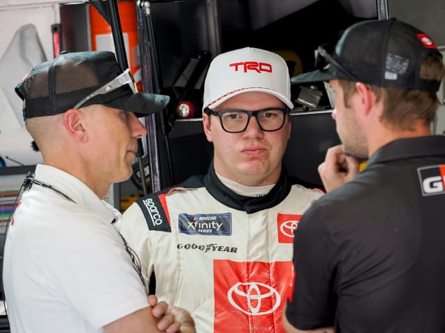 Joe Gibbs Racing driver Sheldon Creed contemplates his Watkins Glen run ...