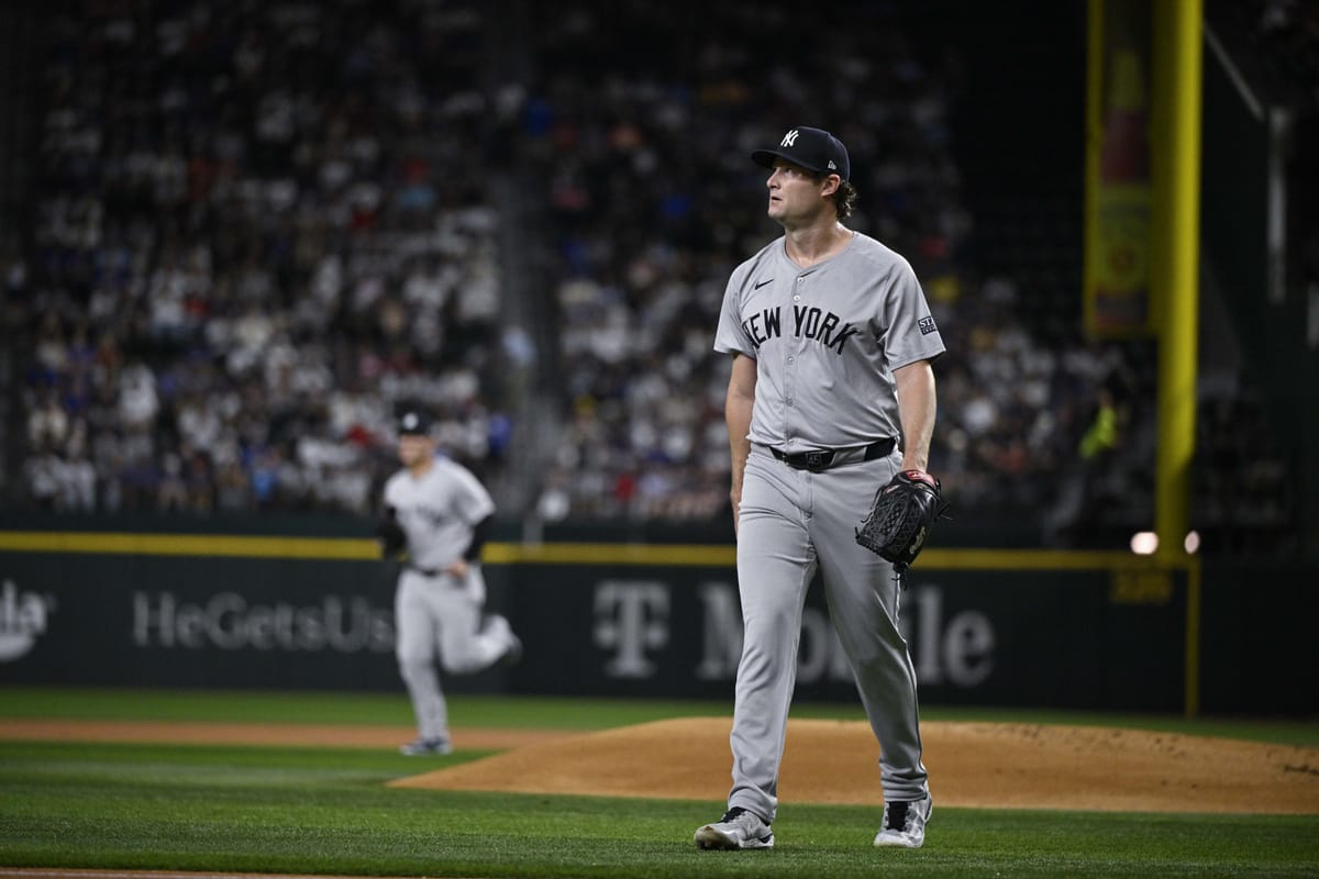 What happened to Gerrit Cole? Yankees ace to be monitored after ...