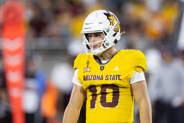Sam Leavitt's Stats Last Night: Arizona State QB's stats, pivotal ...