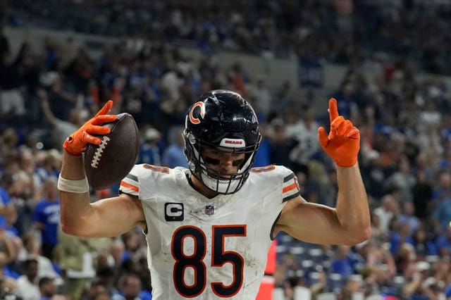 Cole Kmet Fantasy Football Waiver Wire Week 4 Projection: Is Bears TE ...