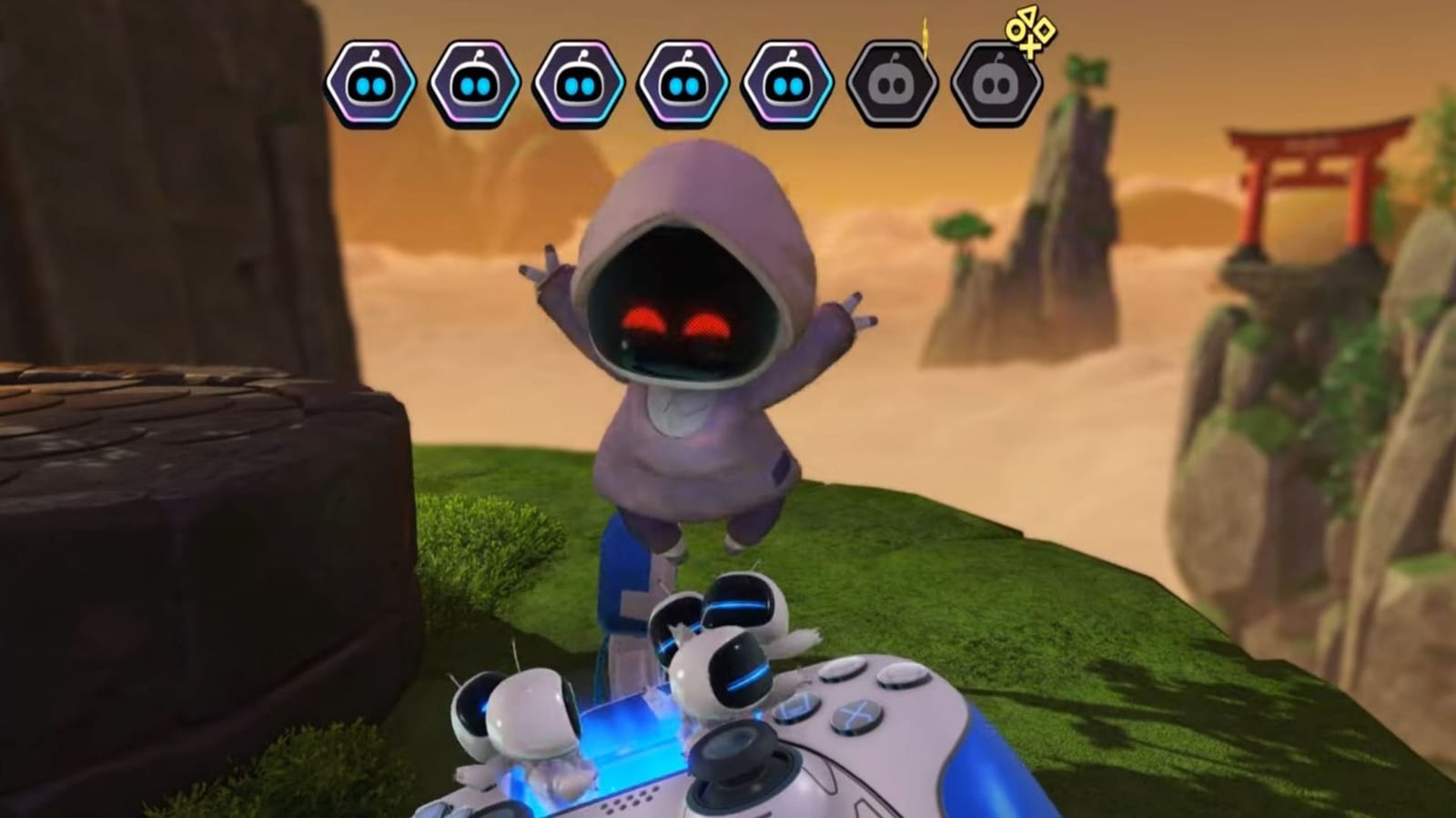 Astro Bot Bathhouse Battle level walkthrough: All bots and puzzle piece ...