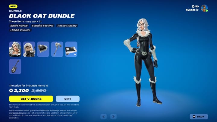 How to get the Black Cat skin in Fortnite