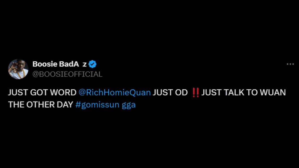 “Please put the drugs down”— Fans issue a plea as Boosie's tribute to ...