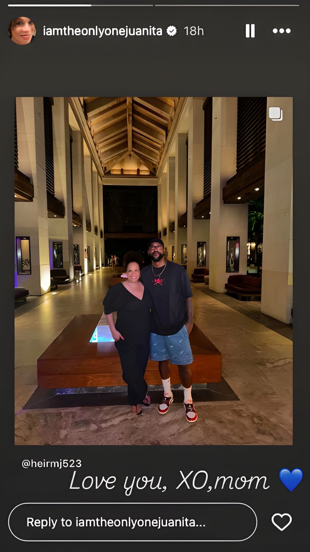 Michael Jordan's ex-wife Juanita Vanoy drops four-word loving reaction ...
